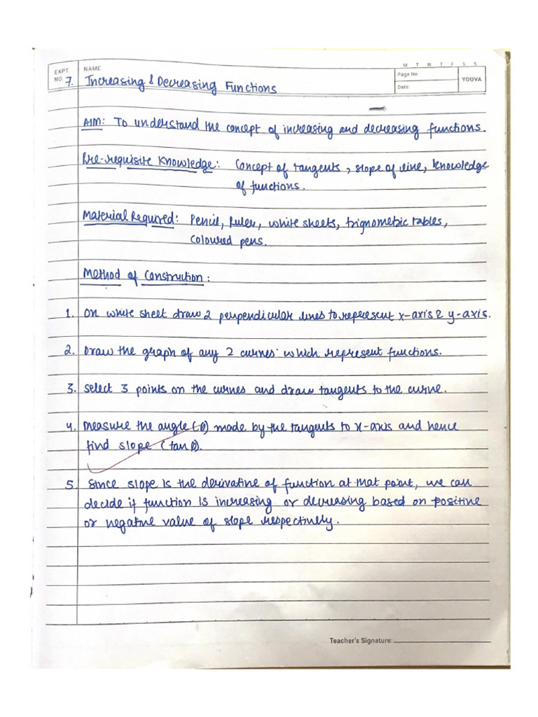 Increasing Decreasing | PDF