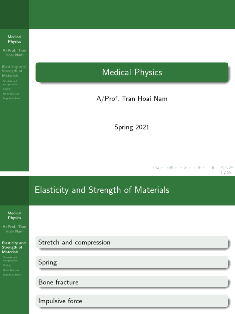 Lec C3 Elasticity | PDF | Strength Of Materials | Elasticity (Physics)