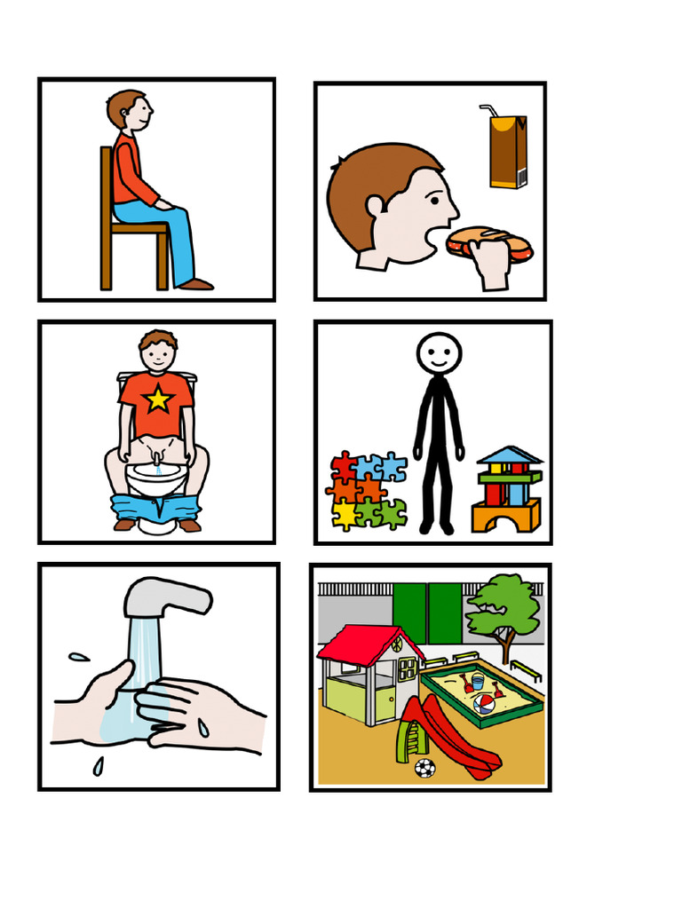 Pictogramas Rutinas Básicas | PDF