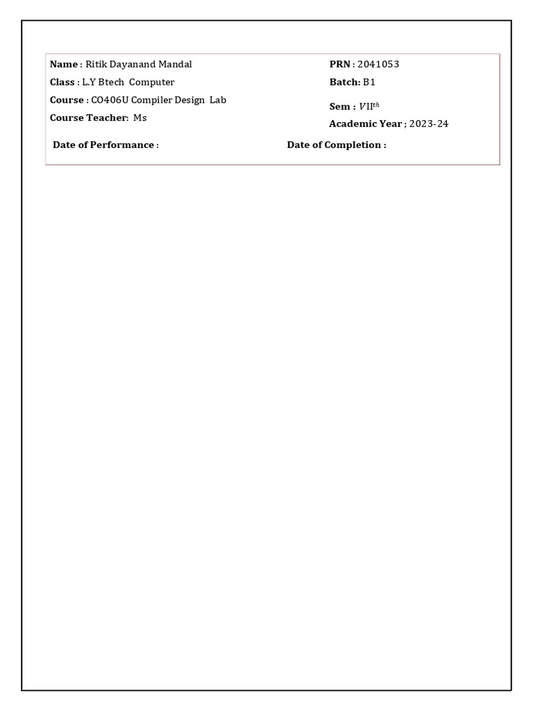 7PrCD | PDF | Parsing | Theoretical Computer Science