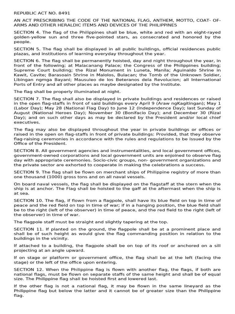 NSTP-outline-3 | PDF | Flag | National Symbols