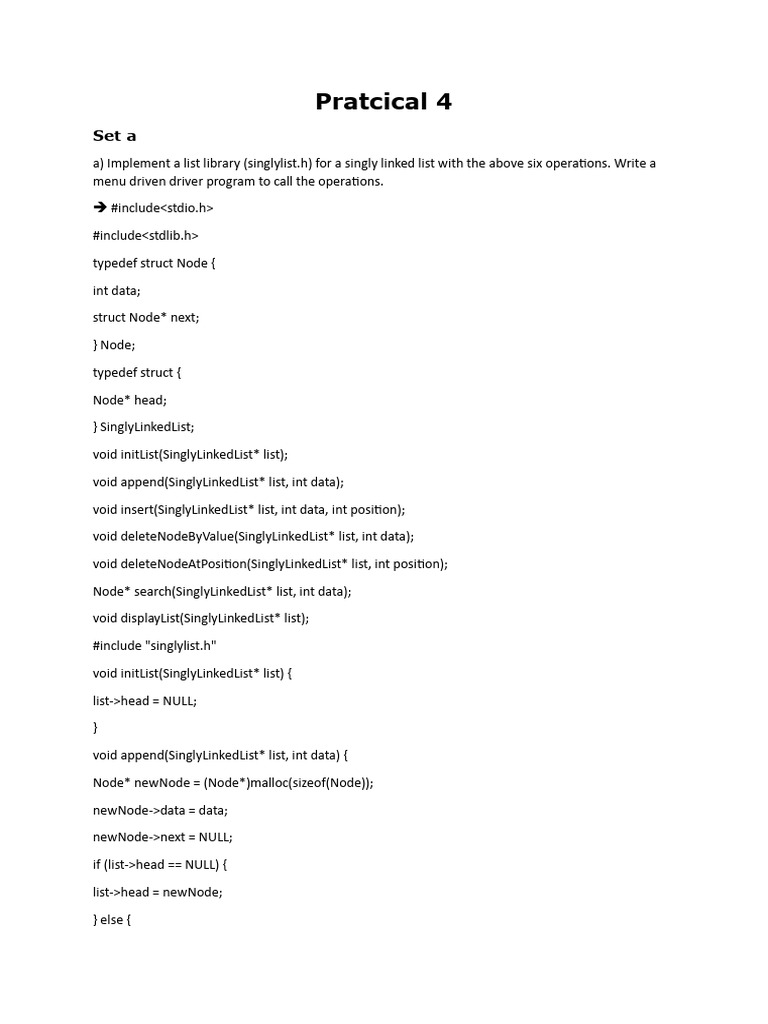 DSA 4 | PDF | Computing | Software Engineering DSA 4 | PDF | Computing | Software Engineering