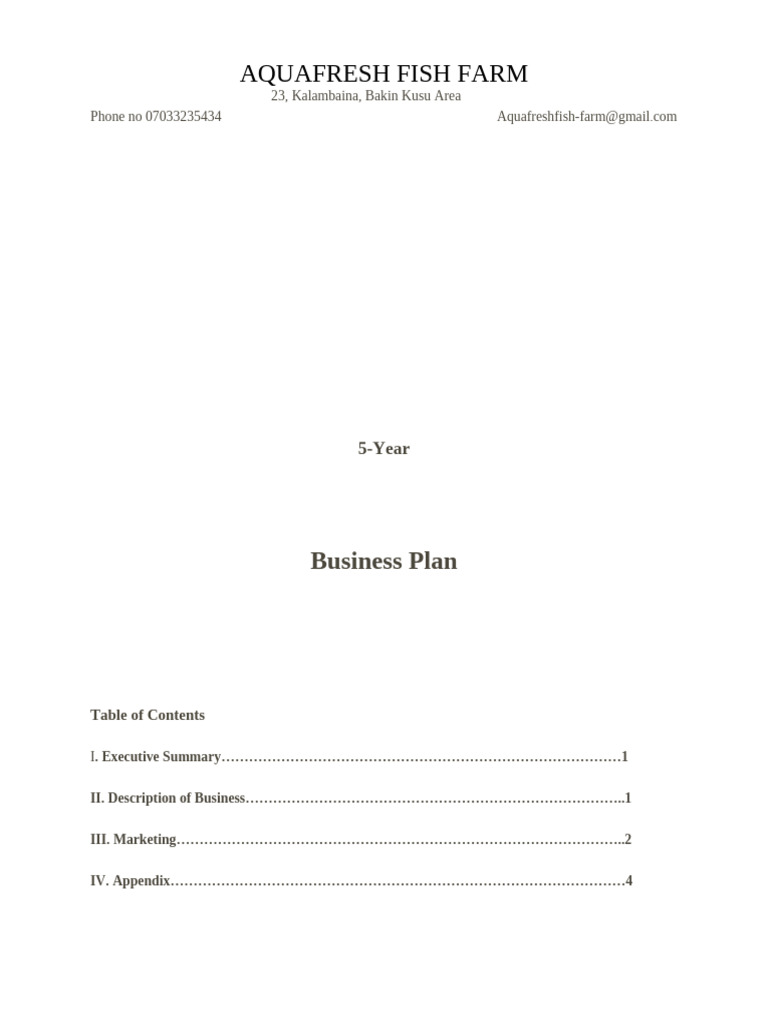 Aquafresh Fish Farm | PDF | Net Income | Revenue