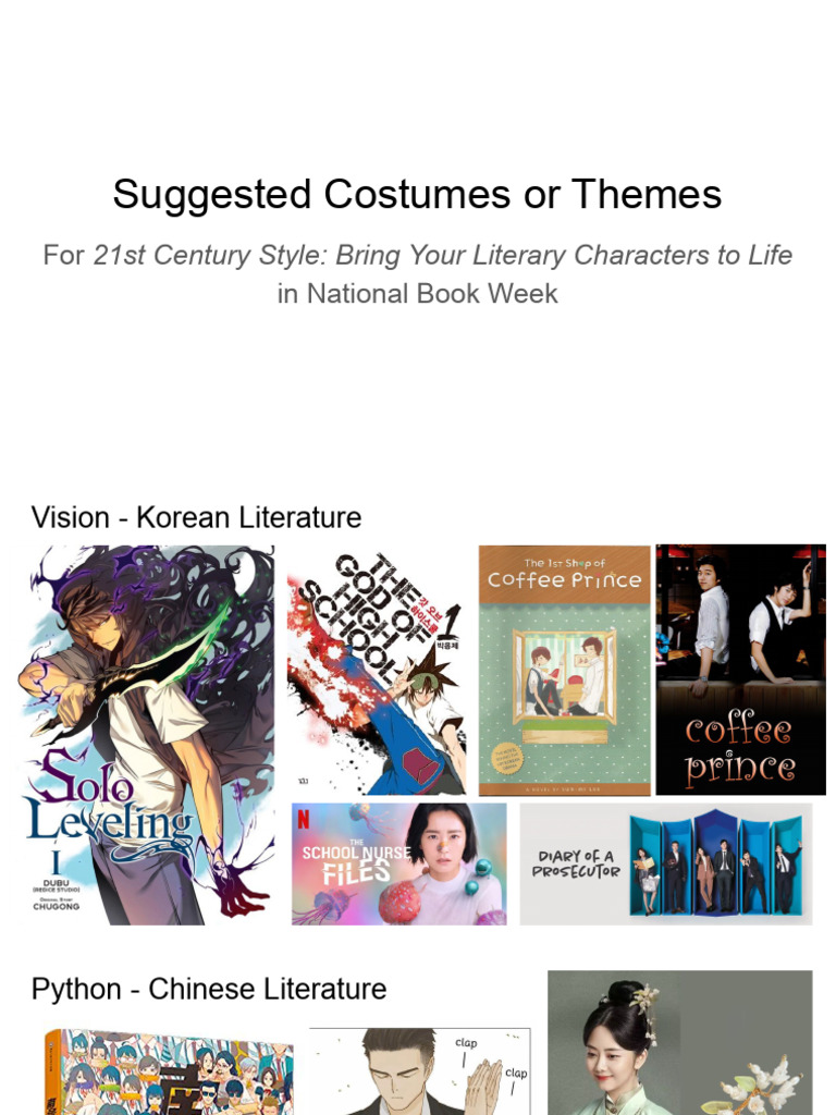 Suggested Costumes or Themes | PDF