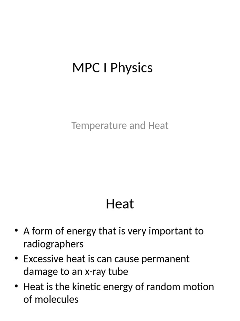 Understanding Heat and Temperature Basics | PDF | Temperature | Heat