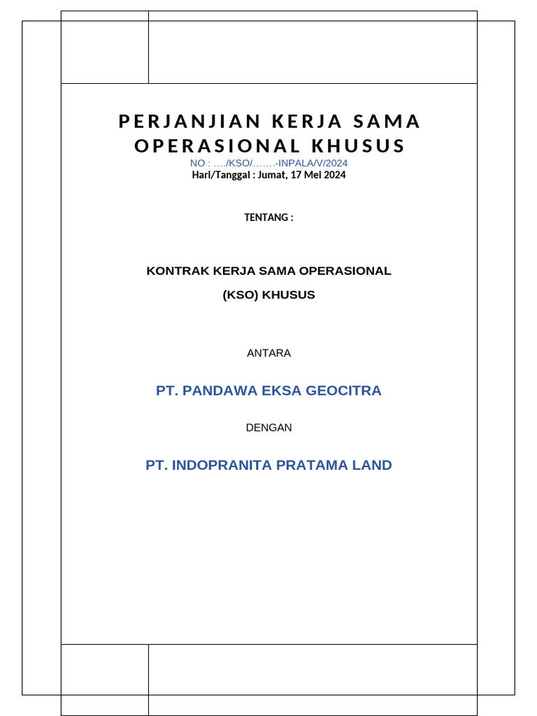 Kso Pandawa & Inpala | PDF