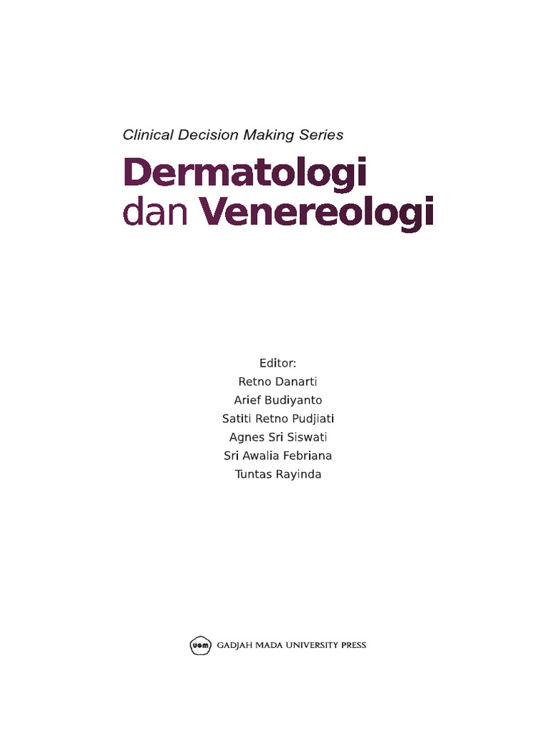 Clinical Decision Making Series Dermatologi Dan Venereologi | PDF