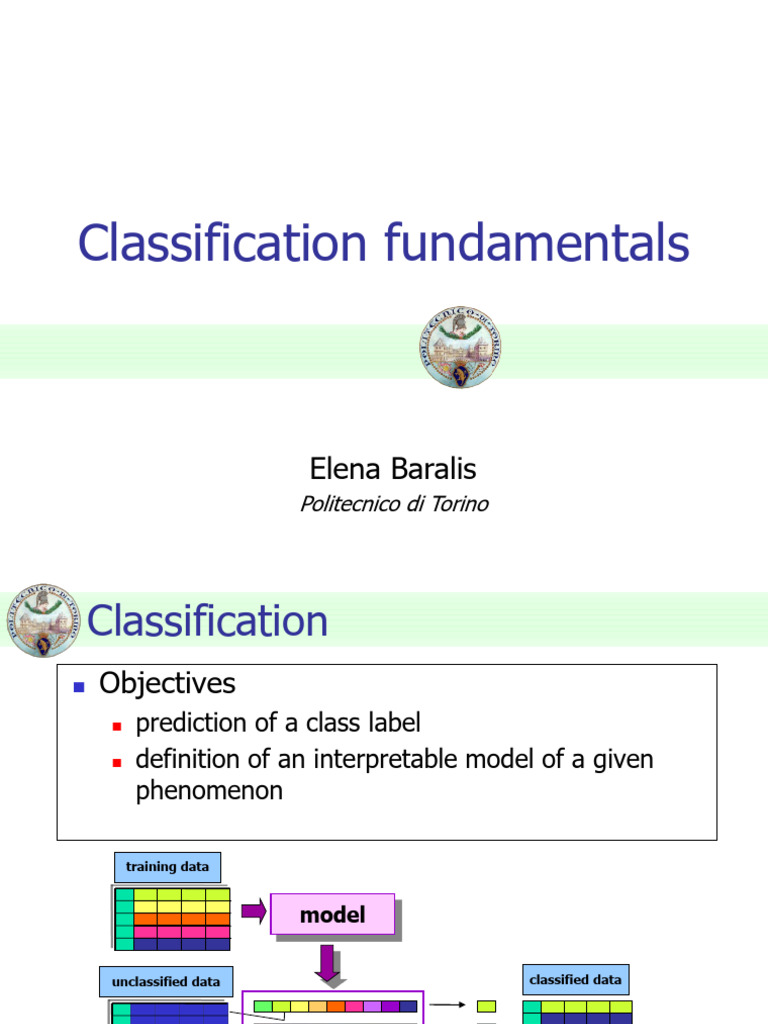 DSTBD_10-DMClassification-ENG | PDF | Statistical Classification | Machine Learning
