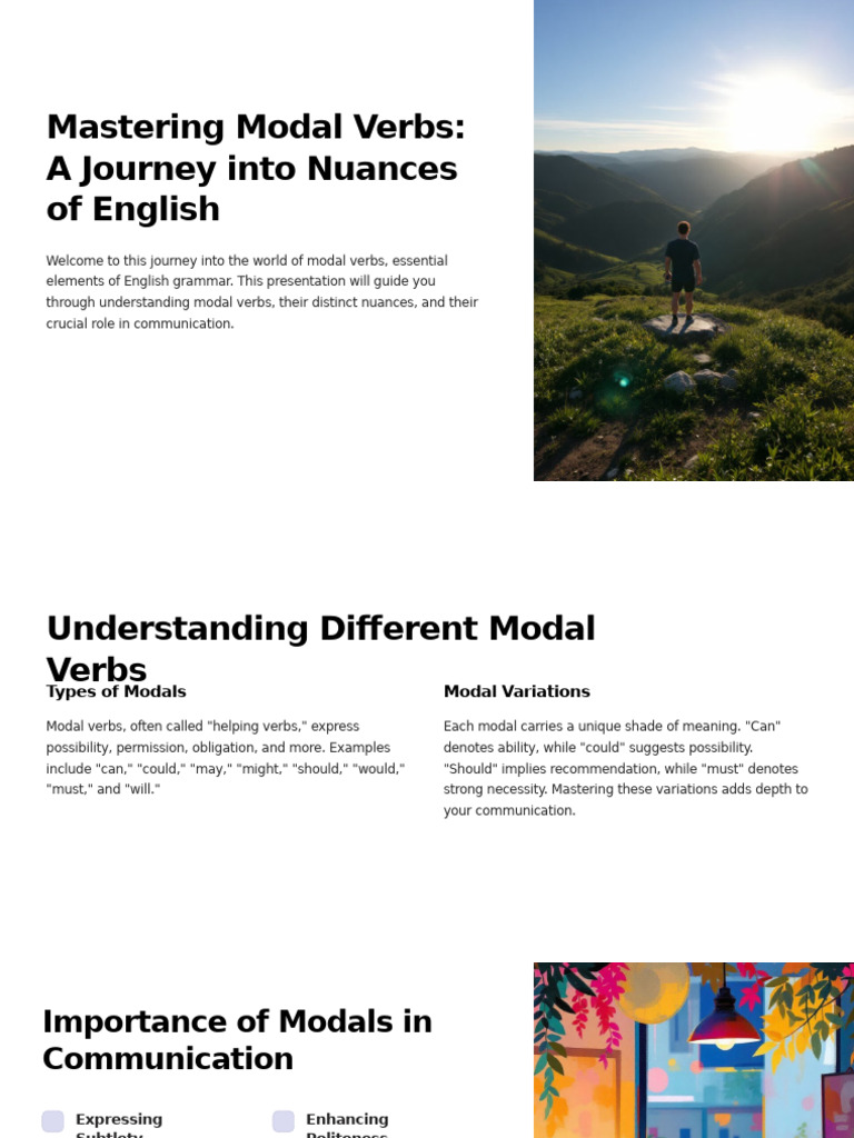 Mastering Modal Verbs a Journey Into Nuances of English.pptx 20241125 ... Mastering Modal Verbs a Journey Into Nuances of English.pptx 20241125 ...
