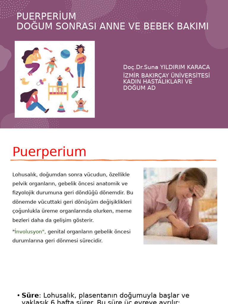 PUERPERİUM | PDF