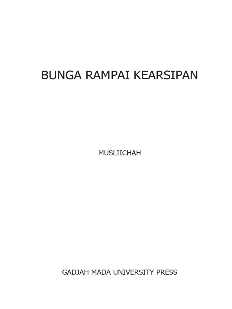 Bunga Rampai Kearsipan | PDF