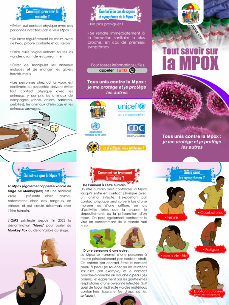 Dépliant Sur La Mpox | PDF