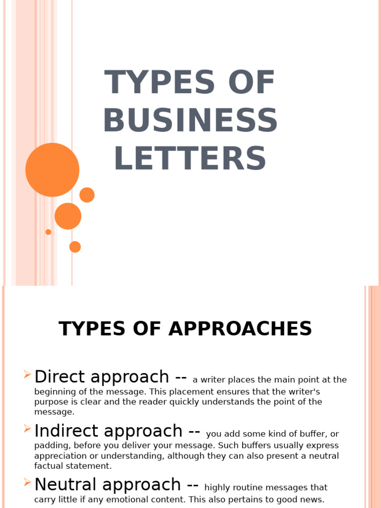 Types of Business Letters | PDF | Gratitude