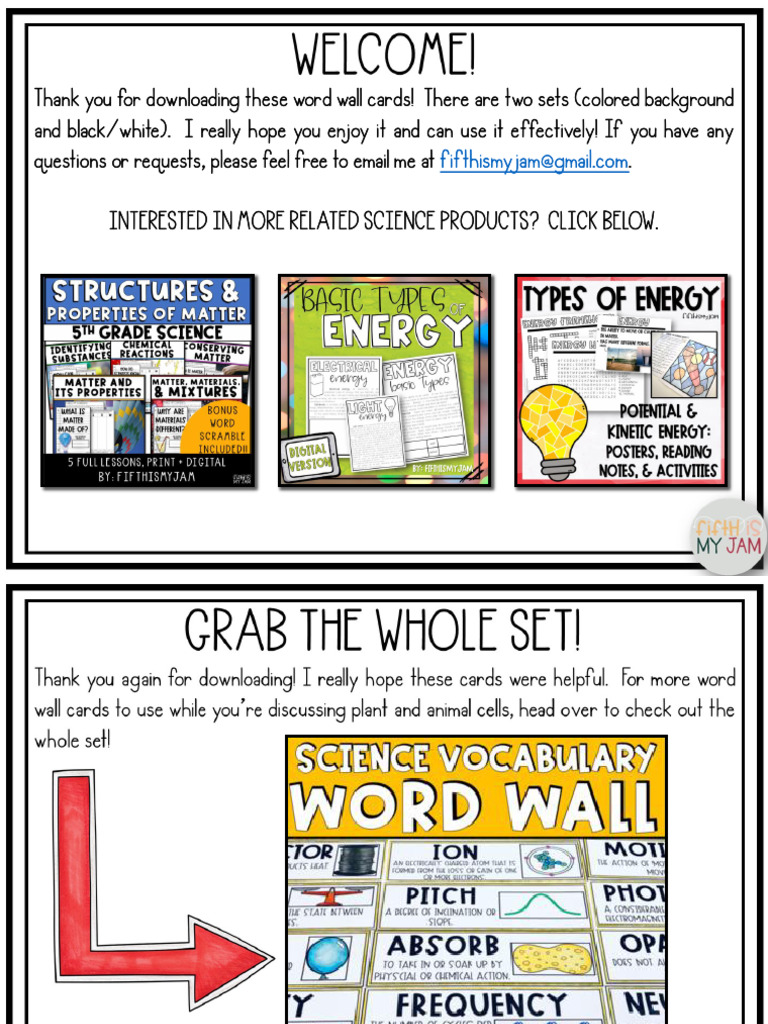 Types of Energy Activity Pack | PDF