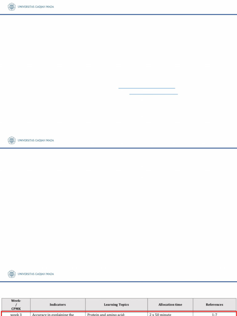 BIOKIMIA FARMASI PROTEIN DAN ASAM AMINO | PDF