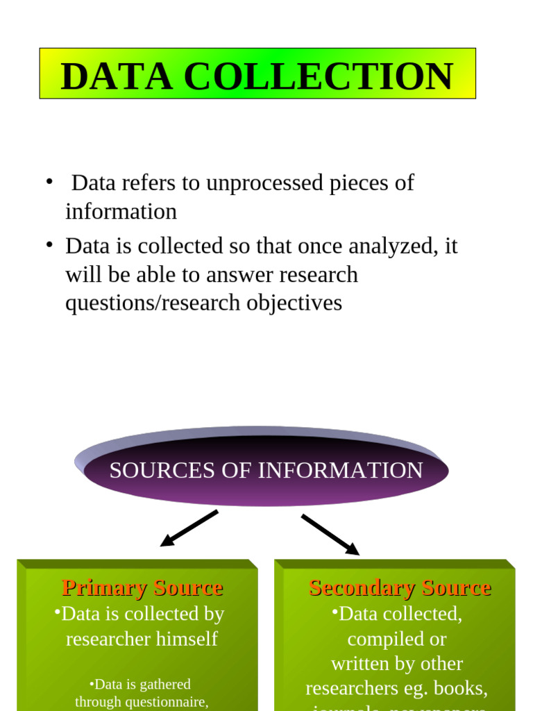 Data Collection Methods-1 | PDF | Survey Methodology | Questionnaire