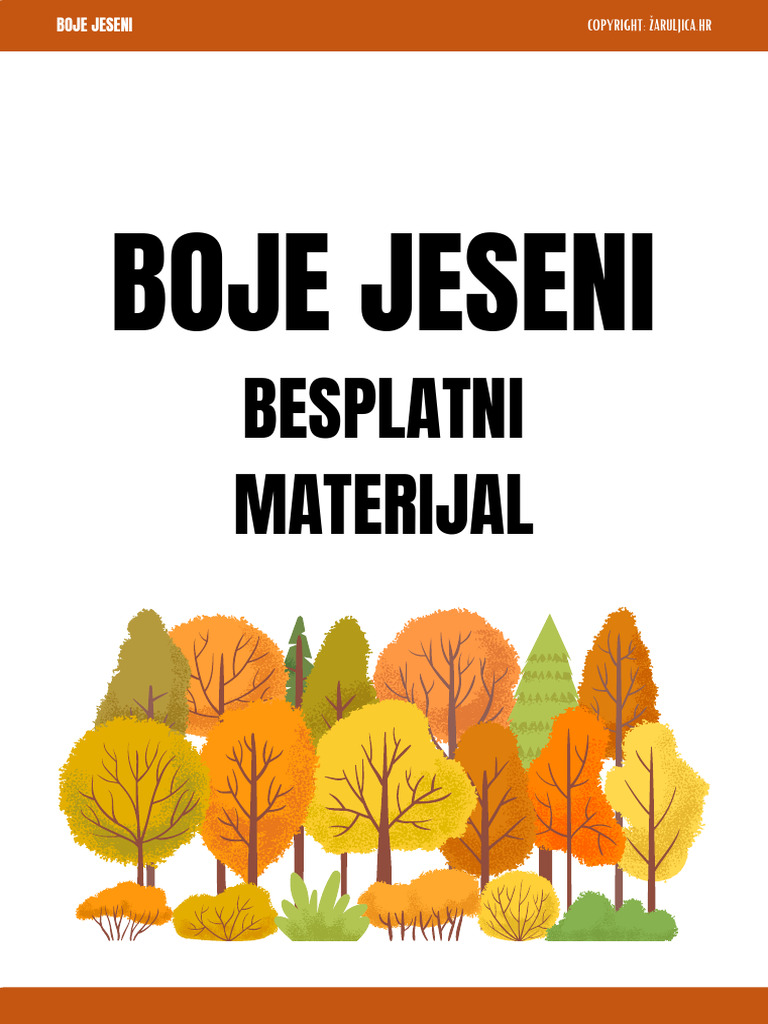 Jesenje Boje | PDF