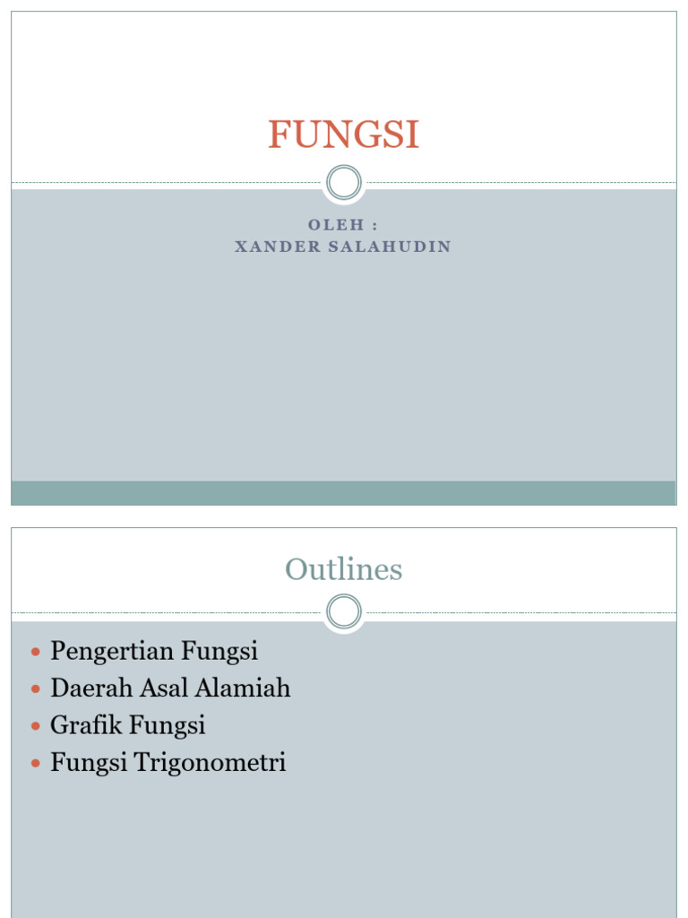 FUNGSI | PDF