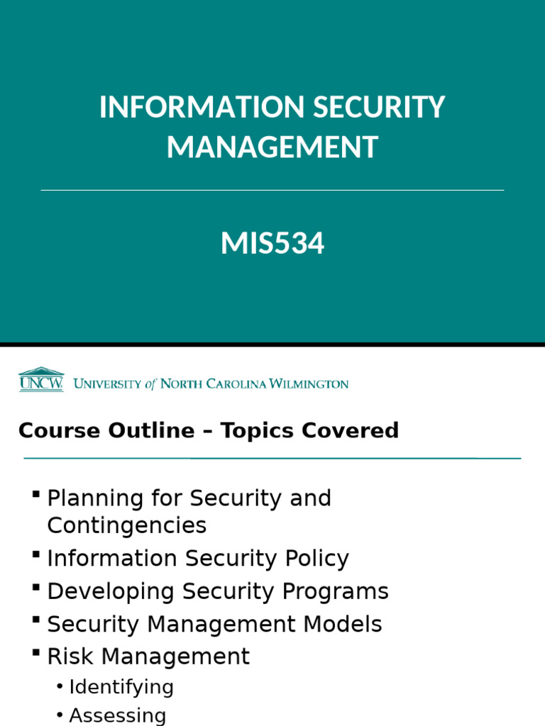 Ch1Introduction | PDF | Information Security | Computer Security