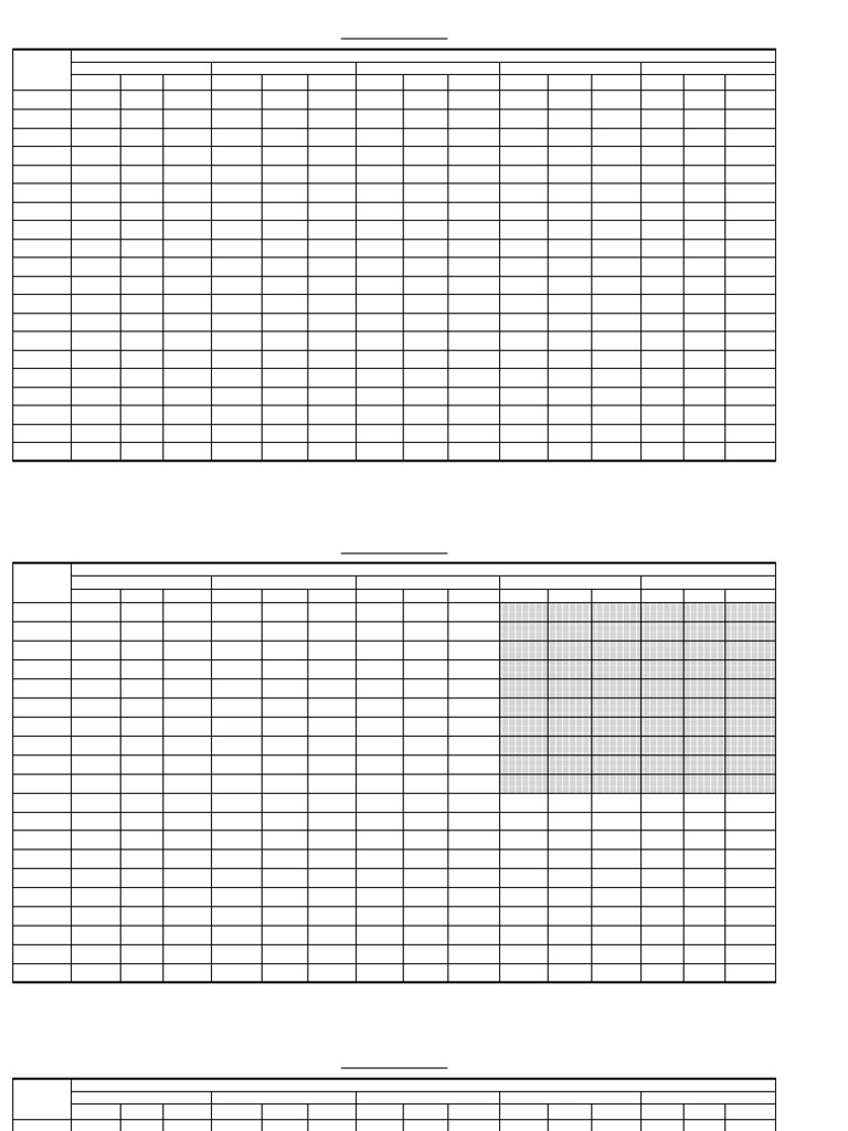 Tabel Pinjaman | PDF