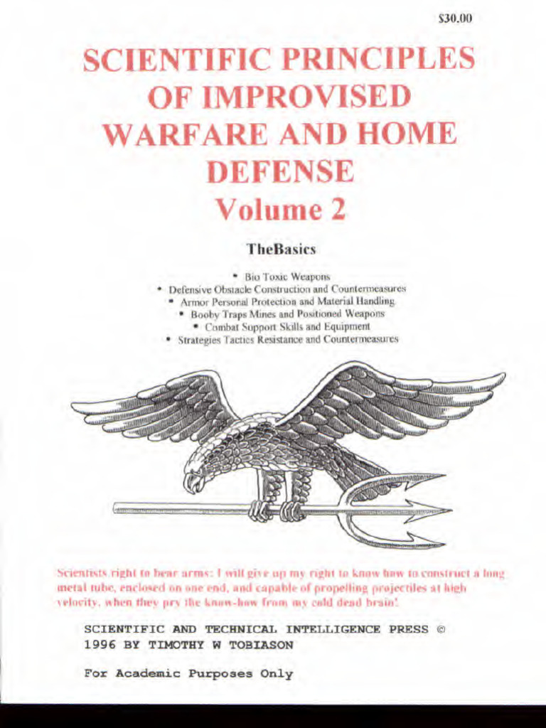 Principles of Improvised Warfare & Home Defense Vol.2 - More Basics ...