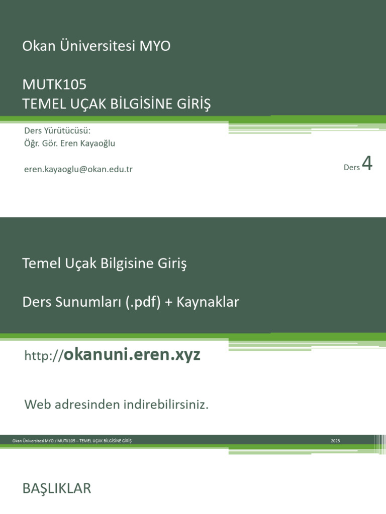 TUB 2024 Ders04 | PDF