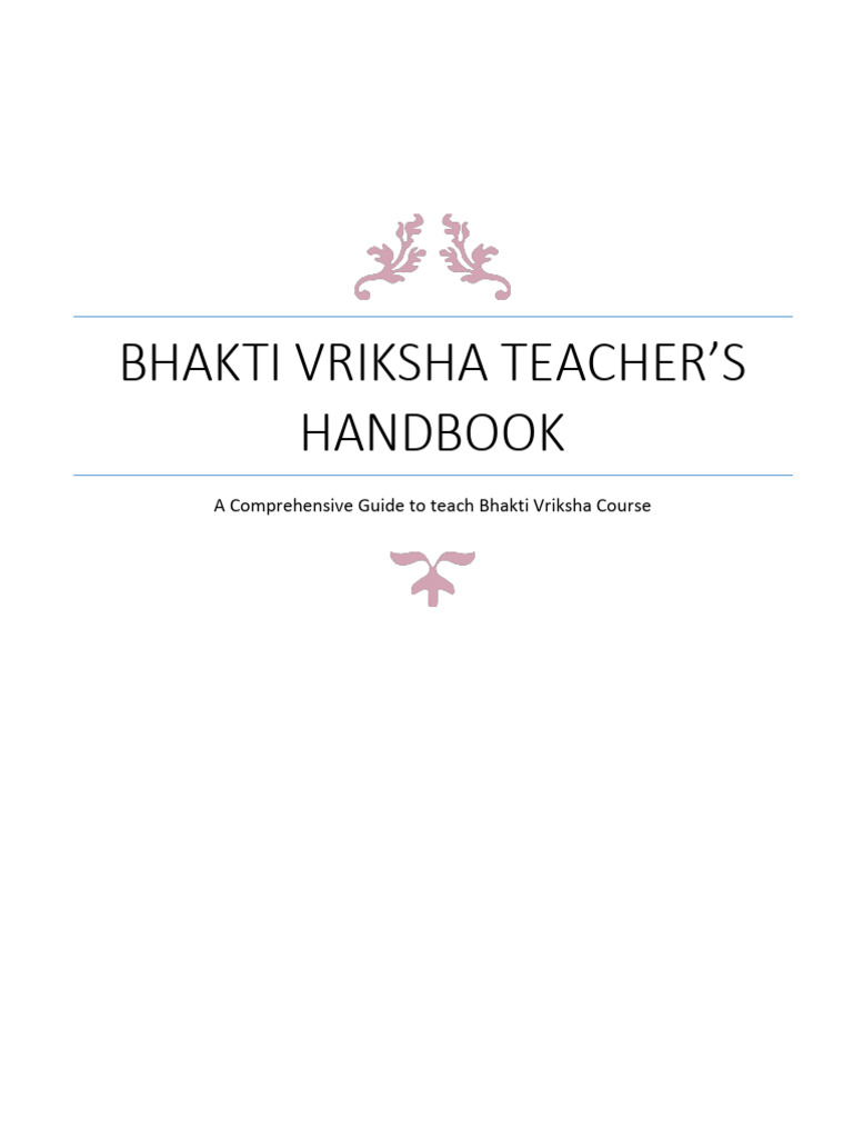 Leaders Handbook - Version 1.0 | PDF | Bhakti | Krishna