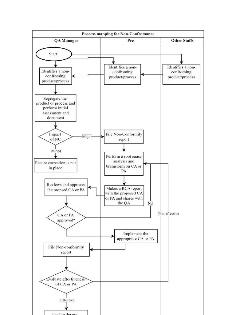 CAPA Flowchart | PDF