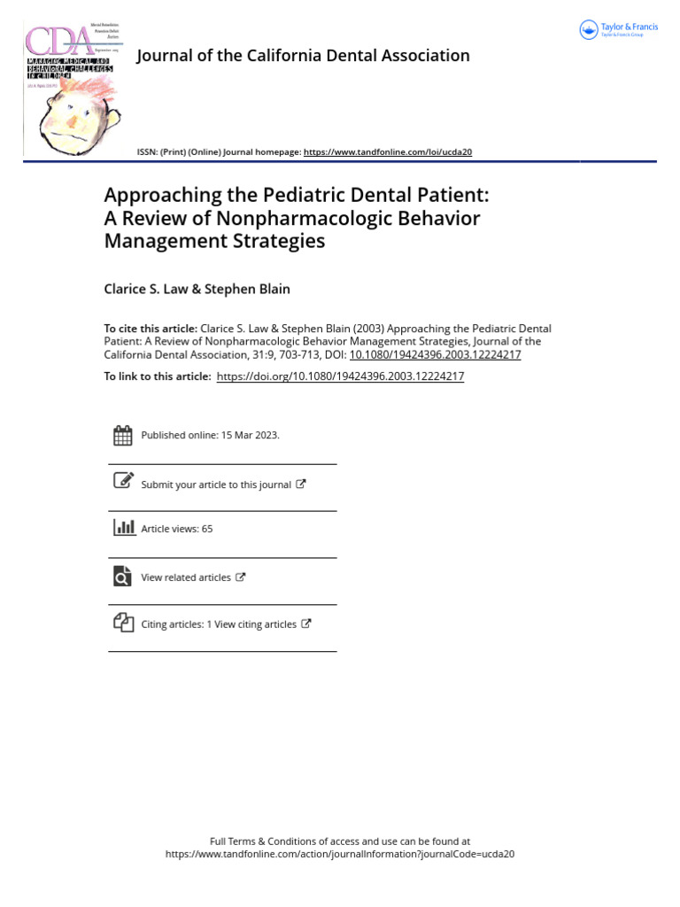 Treatment Start Before Clinic | PDF | Dental Degree | Dentistry