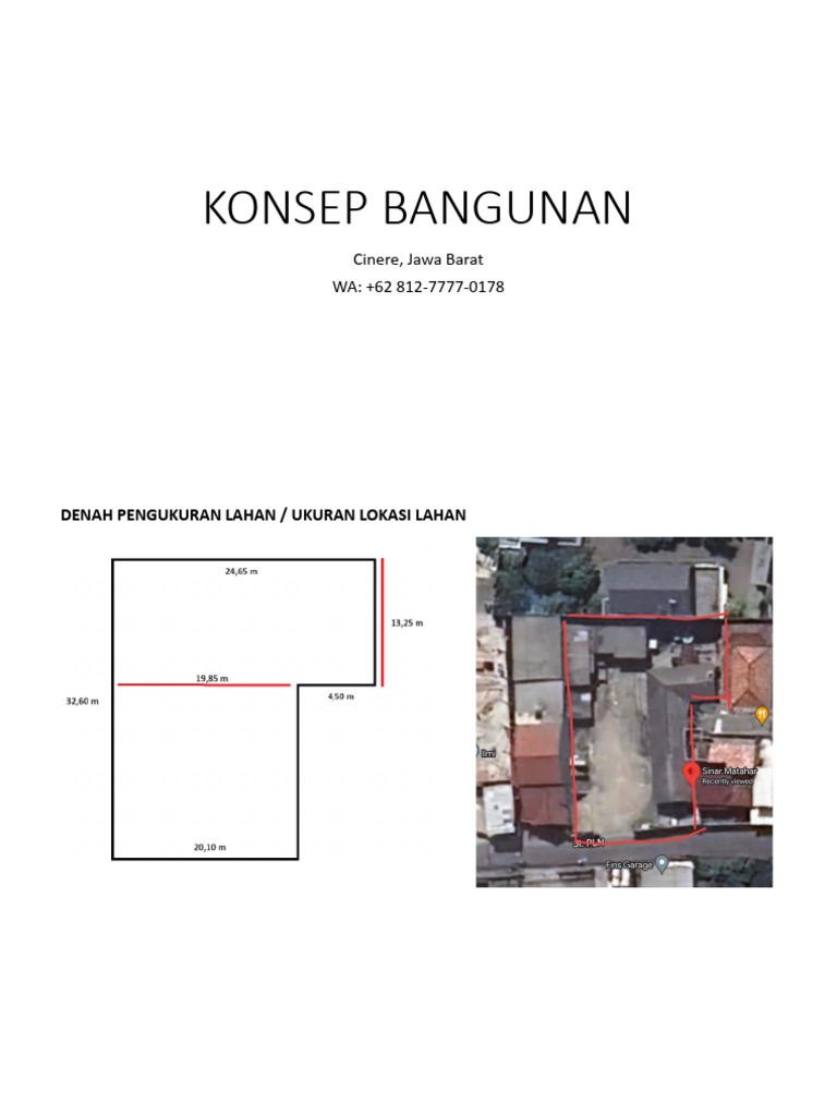 Draft Konsep Cinere | PDF