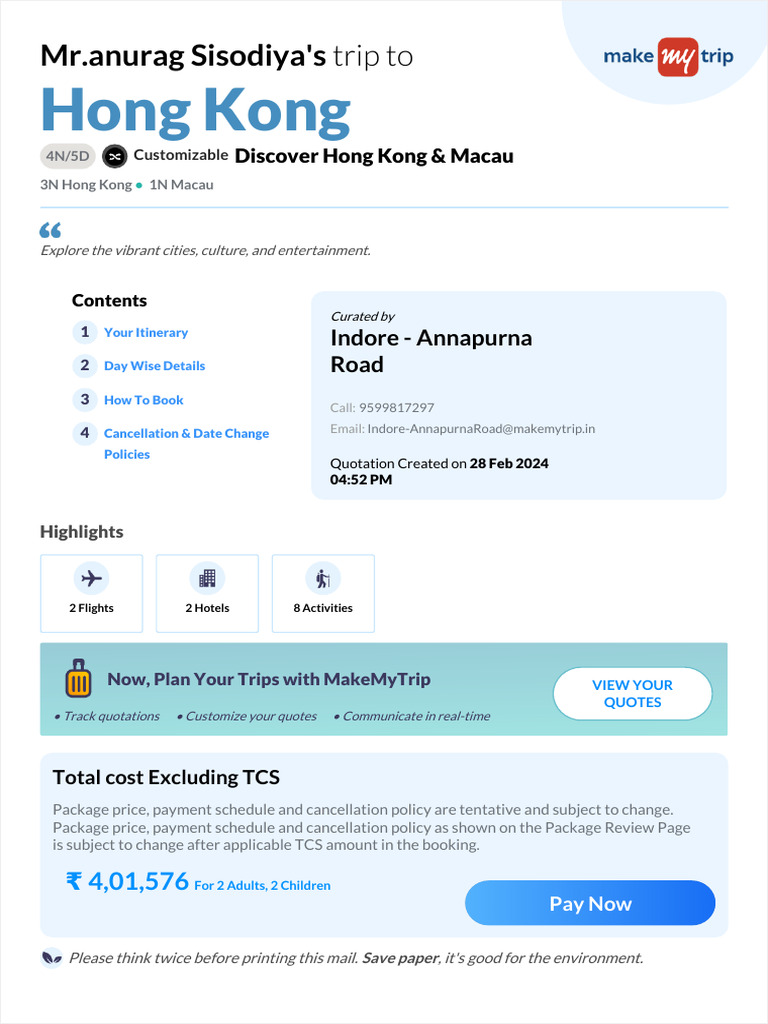 Discover Hong Kong & Macau (1) | PDF | Taxes