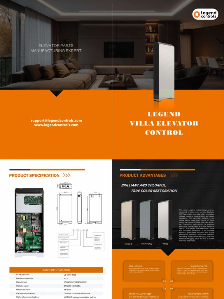 Legend Elevator Control - Full | PDF