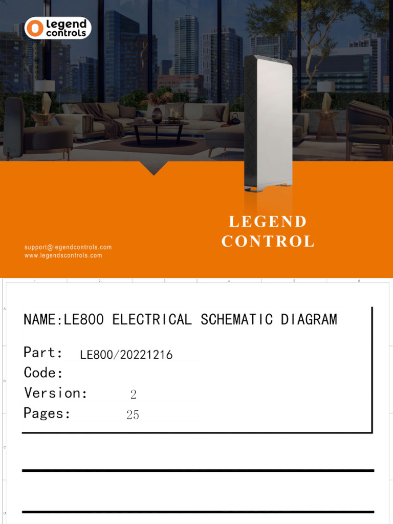 LE800 Electrical installation drawings legend controls | PDF LE800 Electrical installation drawings legend controls | PDF