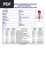Invigilation Duty Chart | PDF