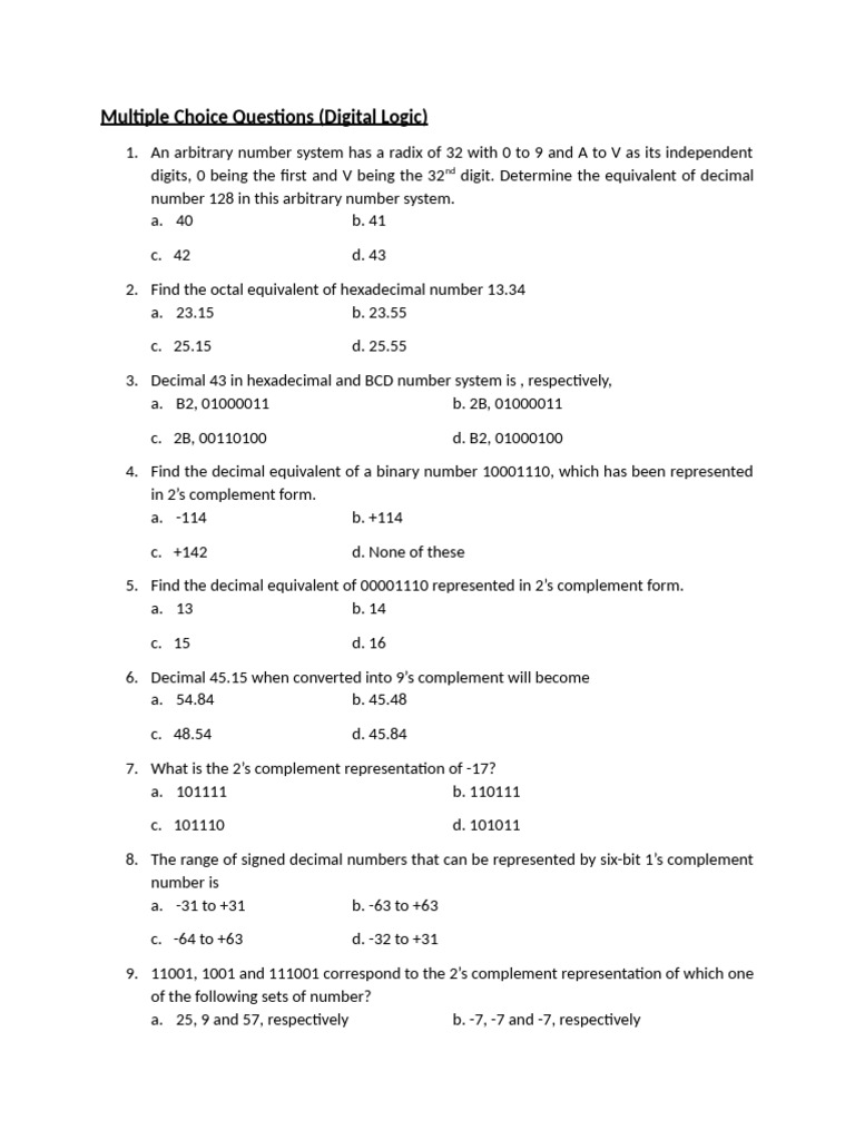 Digital Logic 2 Pdf Logic Gate Boolean Algebra