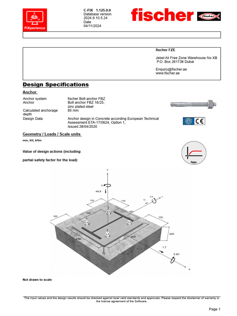 ANCHOR BOLT IN SLAB-2 | PDF | Mechanical Engineering