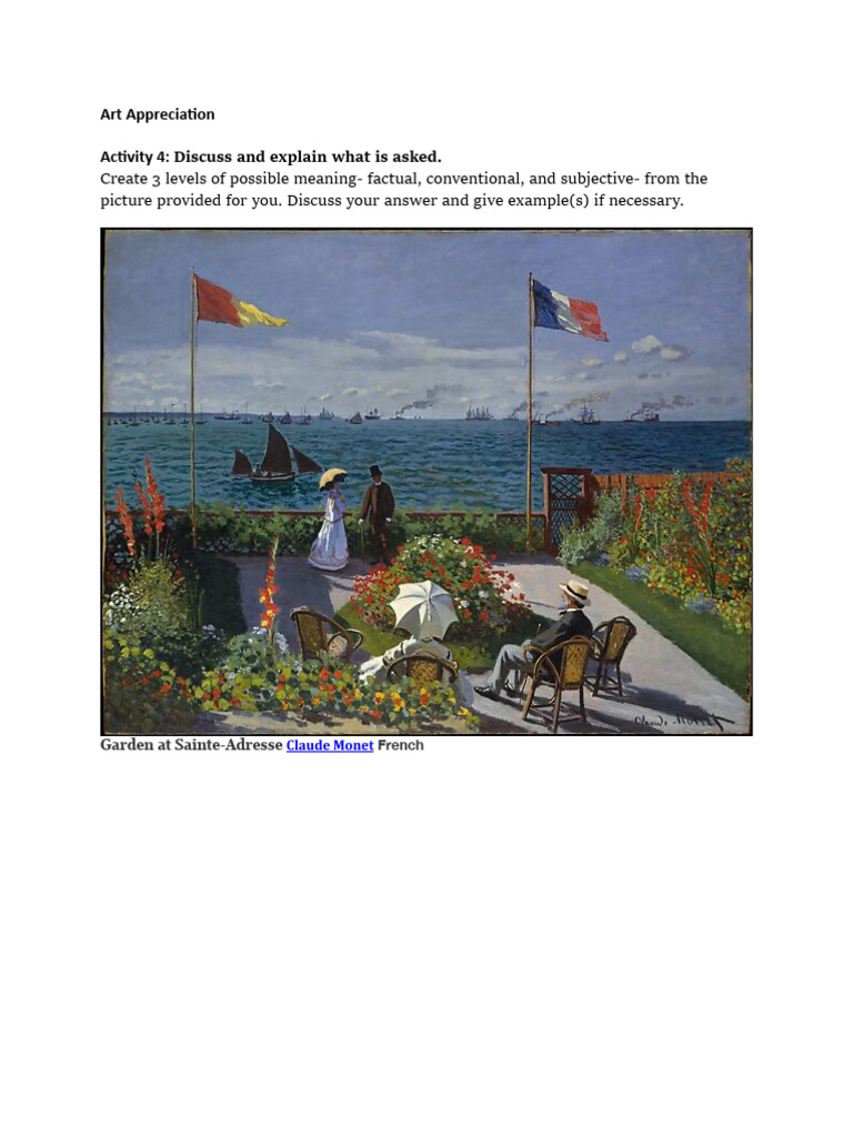 Art Analysis for Students | PDF