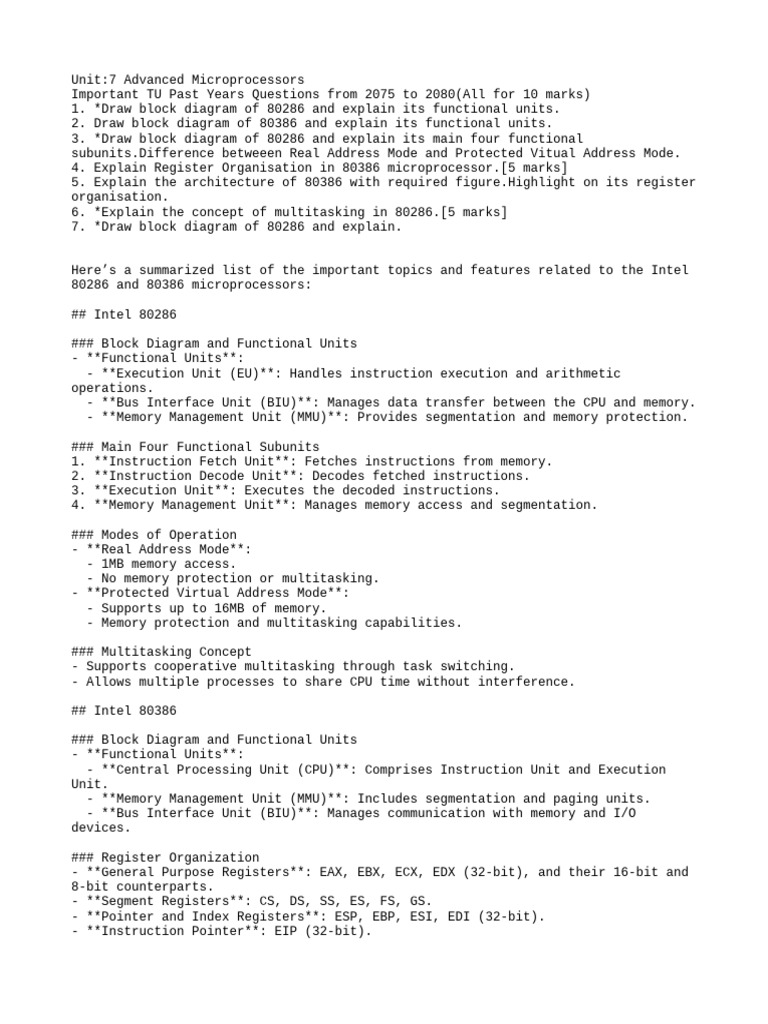 Microprocessor | PDF | Central Processing Unit | Computer Hardware