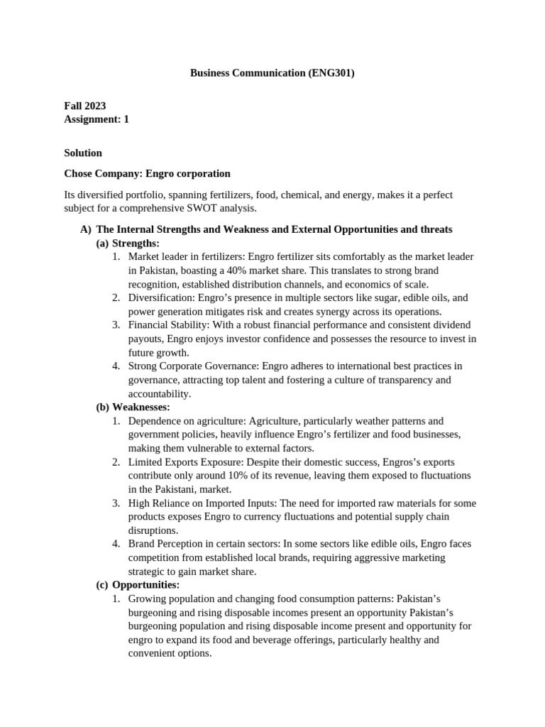 eng 301 | PDF | Investing | Brand