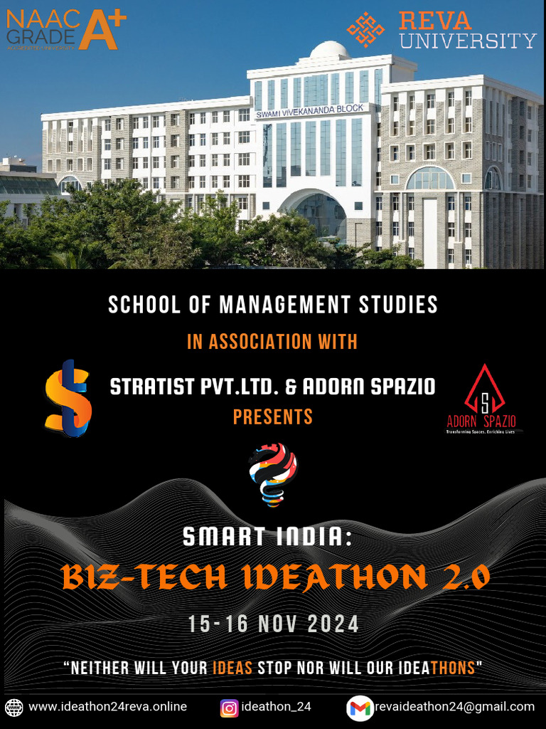 IDEATHON 2.0 Brochure | PDF | Entrepreneurship | Startup Company