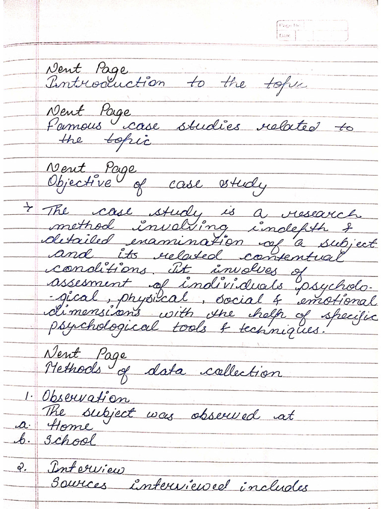 Case Study Write Up | PDF