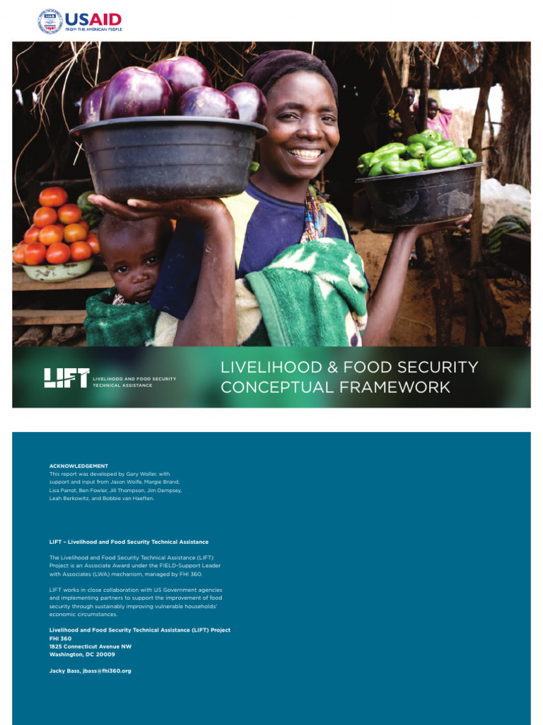 Livelihood-and-Food-Security-Conceptual-Framework | PDF | Food Security ...