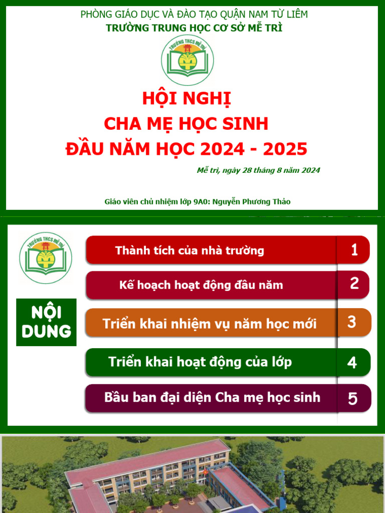 1.Nd Hop Phhs - đầu Năm 24-25 - gvcn | PDF