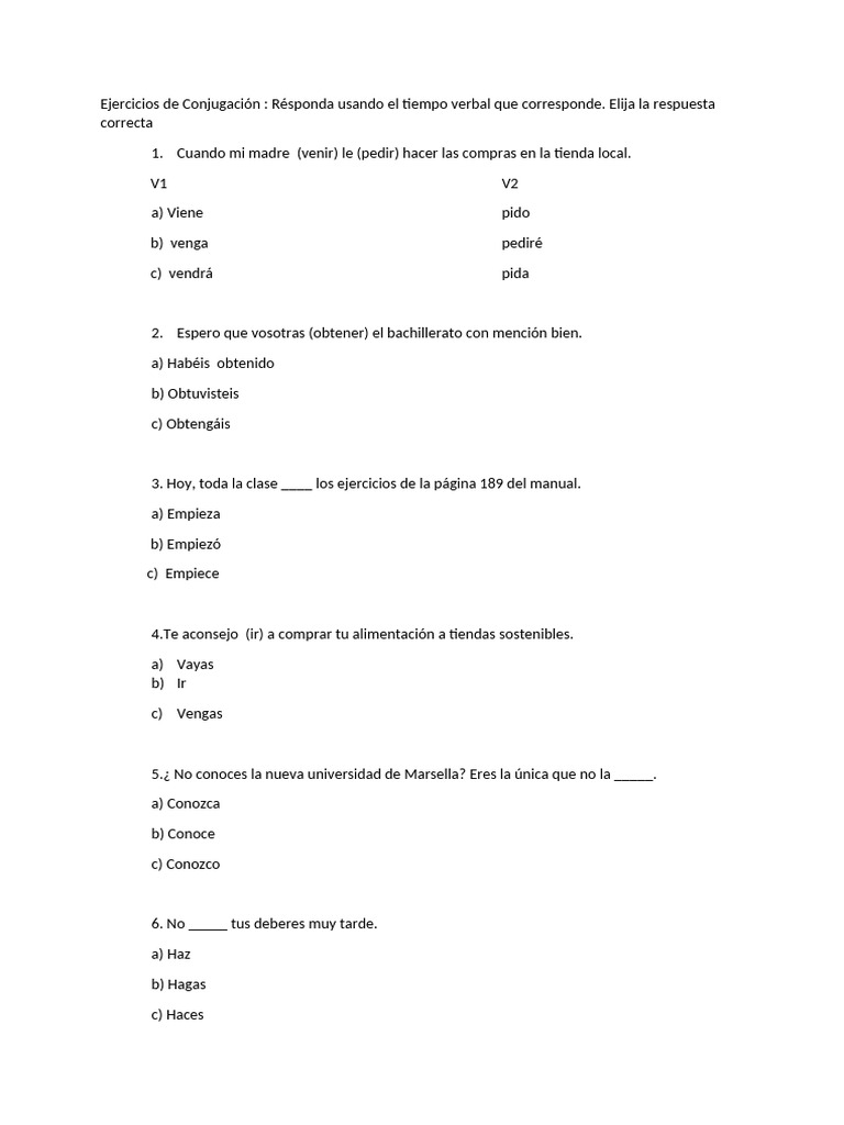Conjugasion Fac | PDF | Residuos | Vertedero
