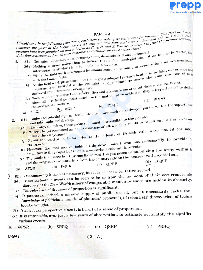 Upsc Epfo Eoao July 02 2023 Set A Question Paper D333c861e4191e | PDF