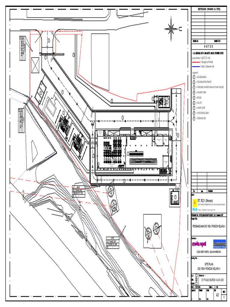 0179-GIS150-PDK II-S-01-001 GENERAL LAYOUT | PDF