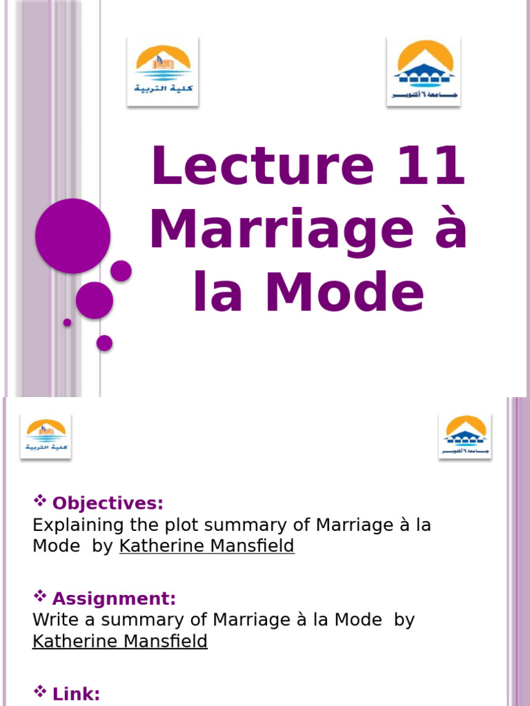 Marriage À La Mode | PDF | Laughter