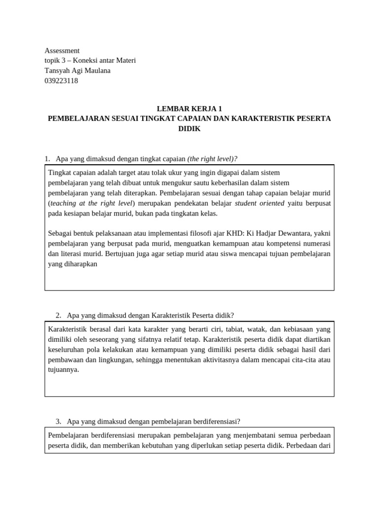 Soal Assesment 2 | PDF
