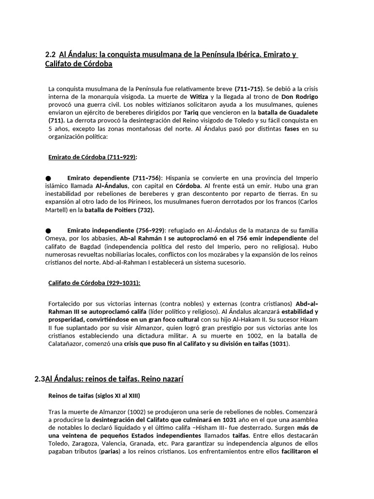 Al Ándalus | PDF | Al Andalus | España