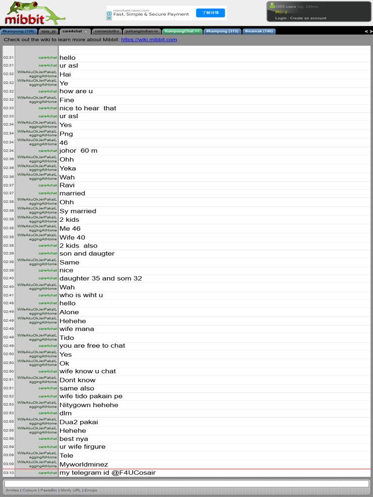 Mibbit | PDF | Internet Relay Chat | Internet Protocol Based Network Software